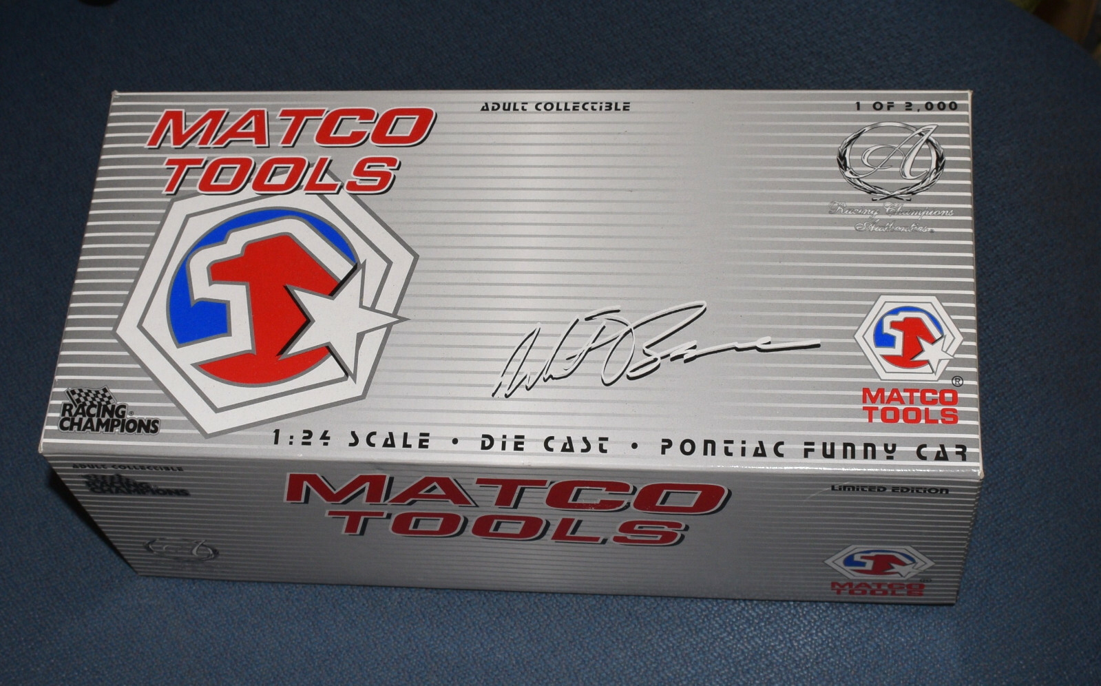 2002 MATCO TOOLS WHIT BAZEMORE 1:24 DIE CAST PONTIAC FUNNY CAR RX2422R ...