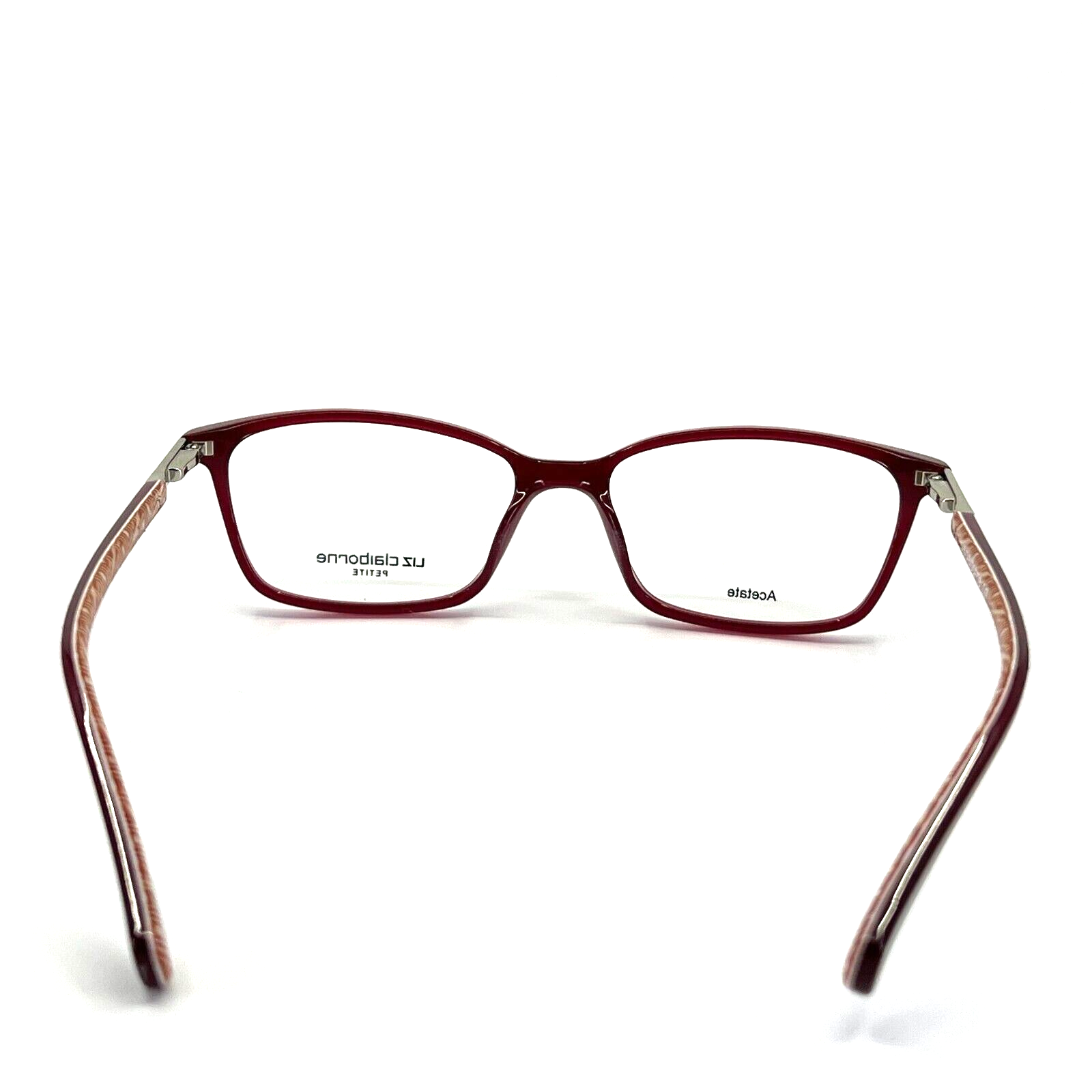 Liz Claiborne Eyeglasses L448 LHF Red Full Rim Rectangle Frames 50[]15 ...