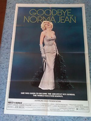 Goodbye Norma Jean 1976 Original 1 Sheet Movie Poster Misty Rowe (VF ...