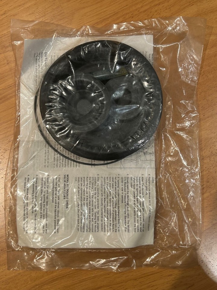 Wilkins RK212-575R - Rubber Repair Kit for Wilkins 575 Series Backflow ...