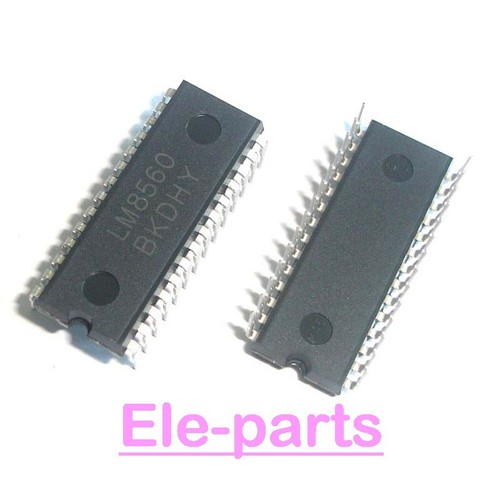 10 PCS LM8560 DIP-28 Digital Alarm Clock LM8560N Integrated Circuits Ic ...