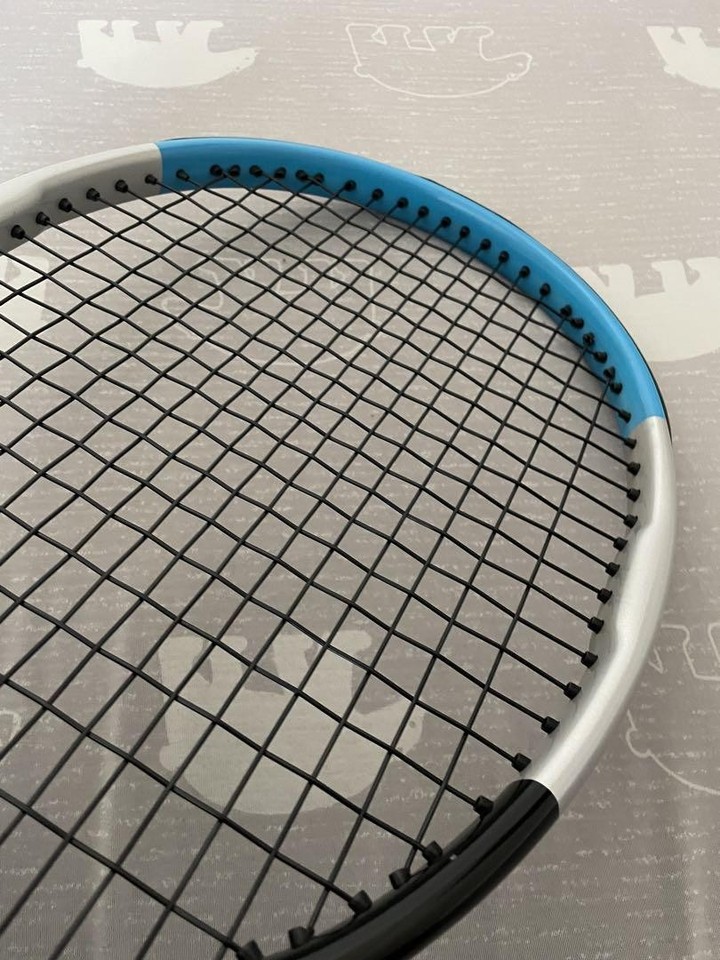 Wilson Ultra Tour 100 Tennis Racket Black Blue White Used | eBay