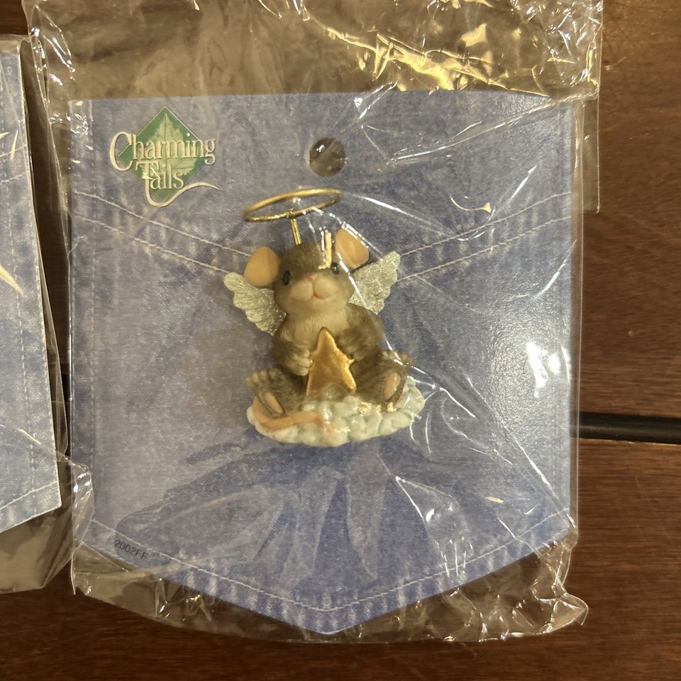 2 Charming Tails Mouse Lapel Pins Fitz & FLOYD LOT 7 | eBay