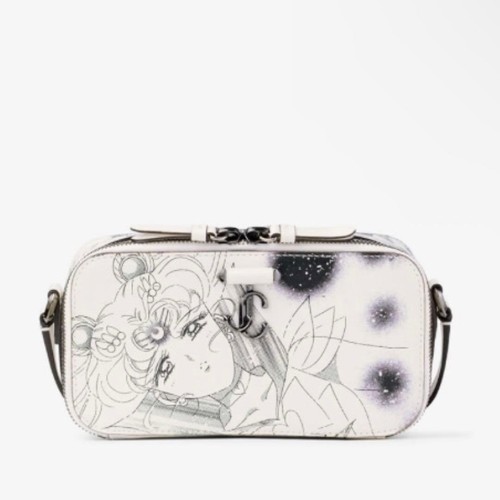 [NEW] jimmy choo sailor moon phone leather case black white 2024 | eBay