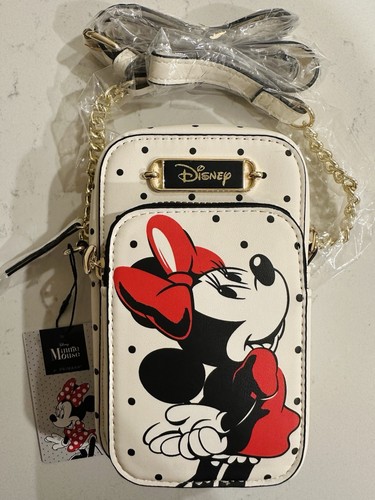 Primark Disney Minnie Mouse Polka Dot Crossbody Bag Phone Holder Purse ...