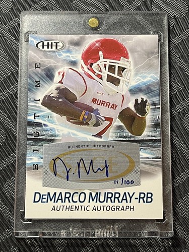 DEMARCO MURRAY 2011 SAGE HIT AUTOGRAPH SP 11/100 ROOKIE AUTO #ABT9 ...