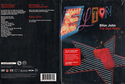 Elton John - The Red Piano (2 DVD & 2 CD Set) New & Sealed, Best Buy ...