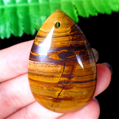 49x32x7mm Natural Sonoran Sunrise Sunset Stone Teardrop Pendant Bead ...