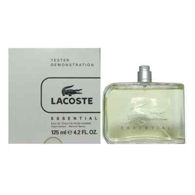 Lacoste ESSENTIAL Pour Homme Eau de Toilette Spray 4.2oz / 125ml *NIB ...
