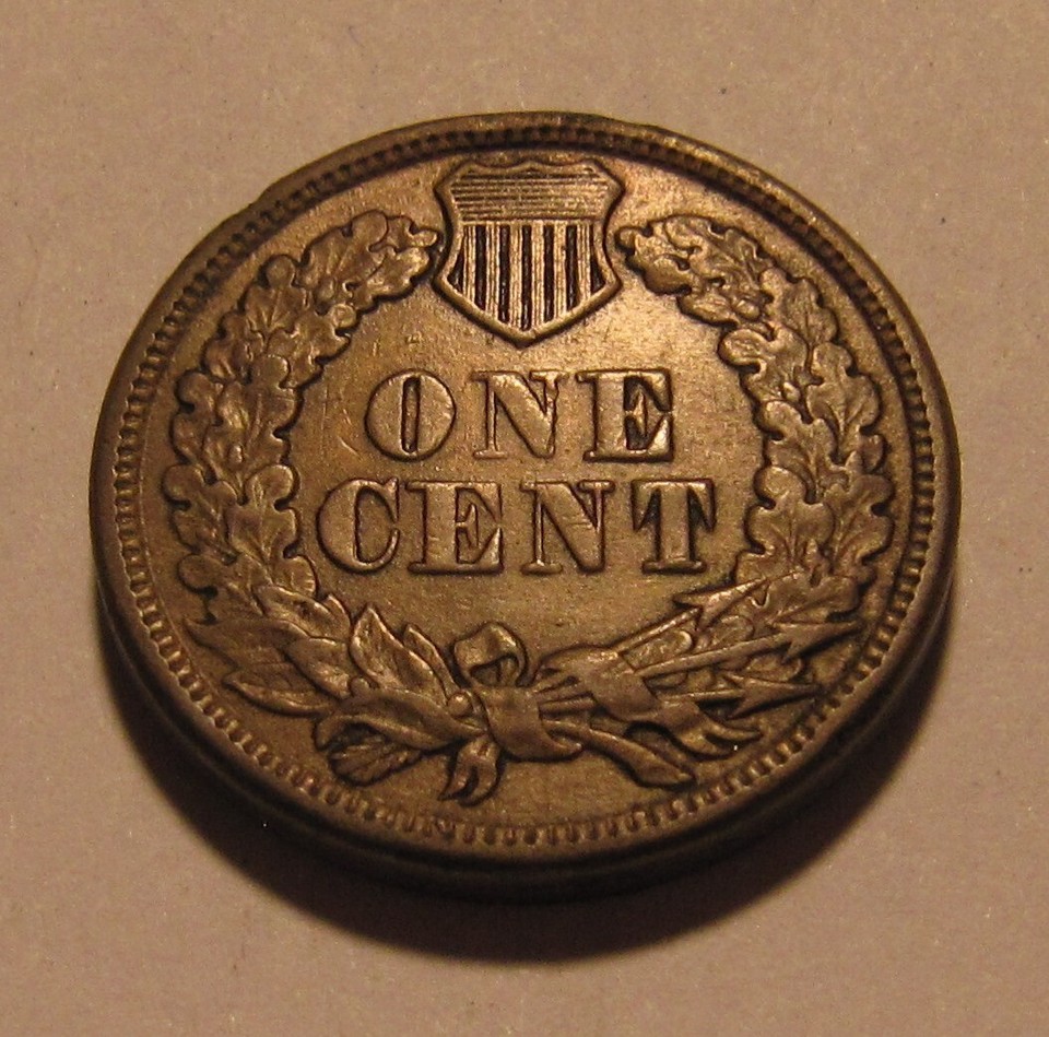1861 Indian Head Cent Penny - AU Condition - 142SU | eBay