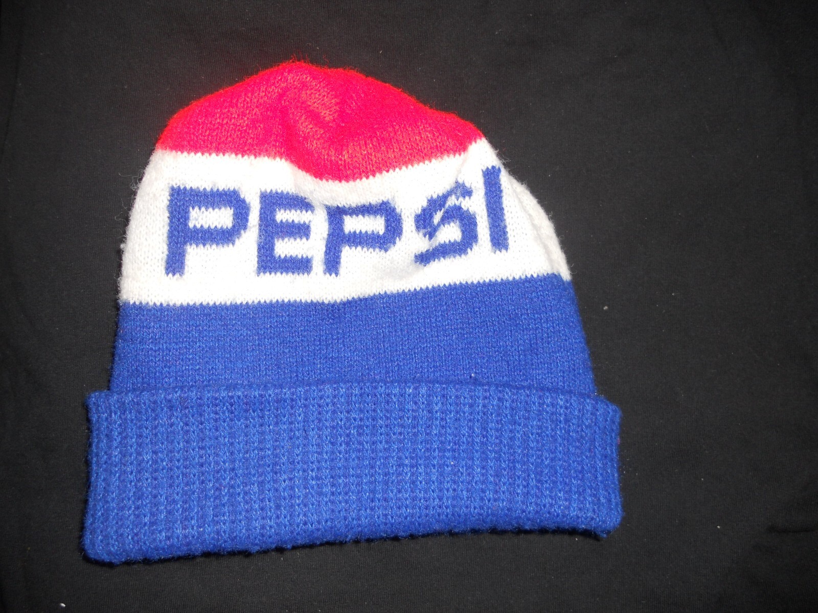 Pepsi Cola Pepsi Winter Hat Cap Beanie skully Classic Pepsi Red White ...