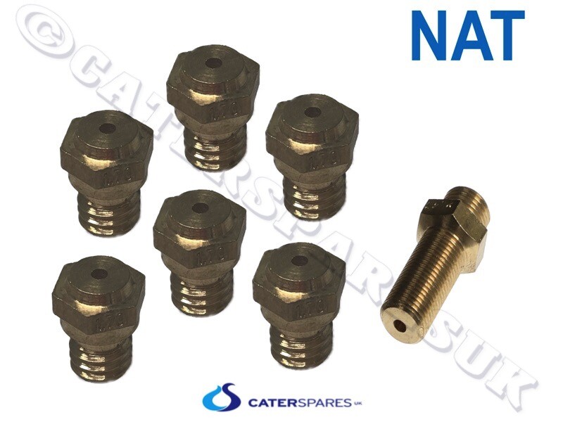 MOORWOOD VULCAN LPG TO NAT GAS BURNERS / OVEN INJECTOR JETS CONVERSION ...