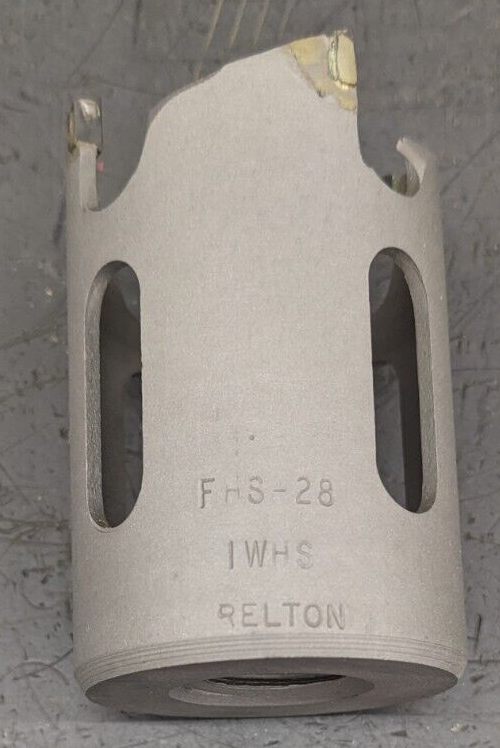 Relton 1-3/4" Cutter-Head Brazed-Cabide Hole Saw IWHS-28 HO (FHS-28 HO ...