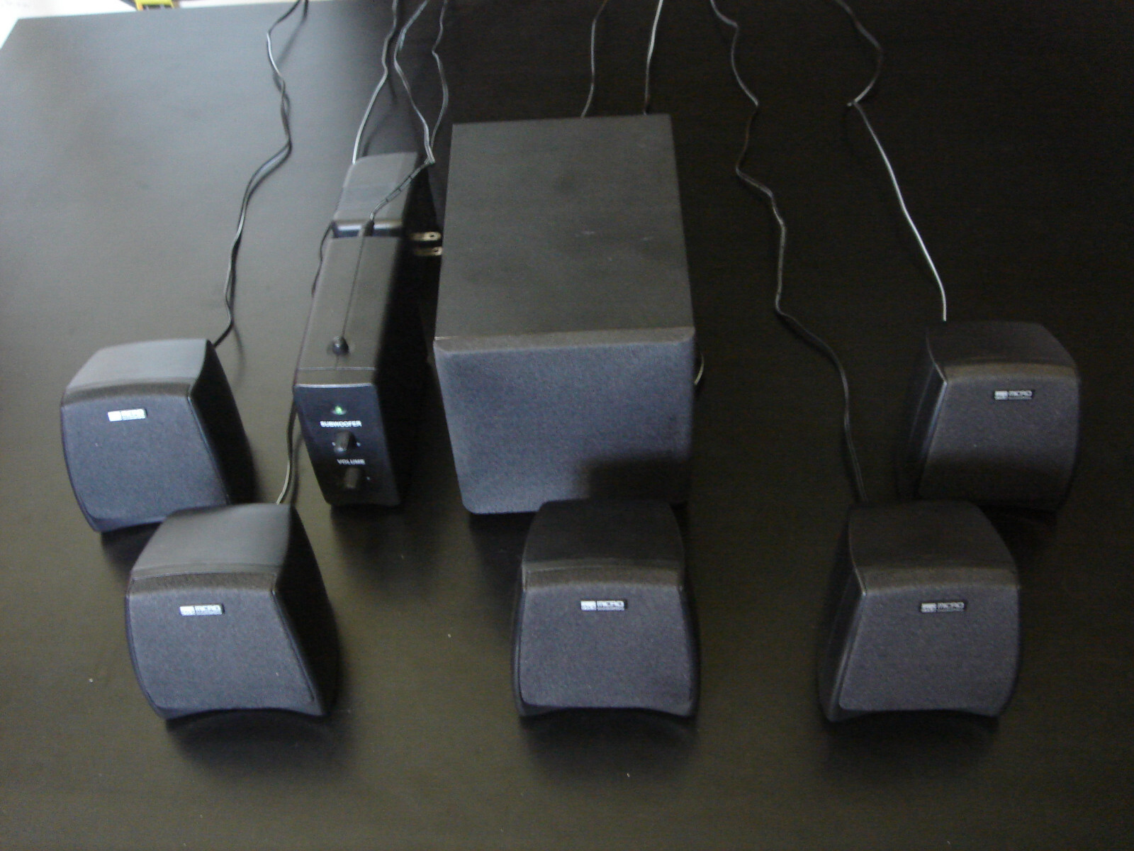 MICRO INOVATIONS 5.1 SUROUND SPEAKER SYSTEM | eBay