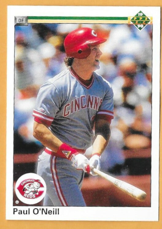 PAUL O'NEILL CINCINNATI REDS #161 - UPPER DECK NM-MT 1990 | eBay