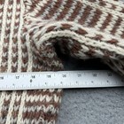 St Michael Sweater Womens Small Check Chunky Knit Wool Cardigan Made In ...