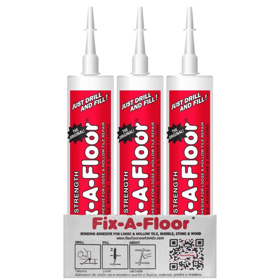 fix a floor repair adhesive extra strength nontoxic re-bonding loose ...