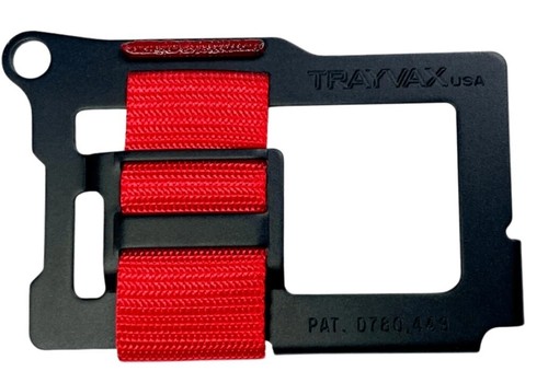 Trayvax Summit Low Profile Minimalist Wallet - Red Band EDC Tactical ...