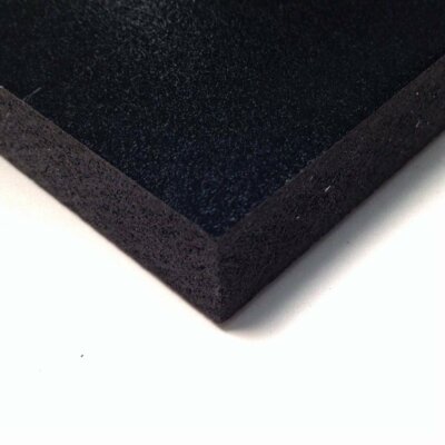 Black PVC Foam Board Sheet (Celtec) 24" x 48" x 19mm / 3/4" (.75 ...