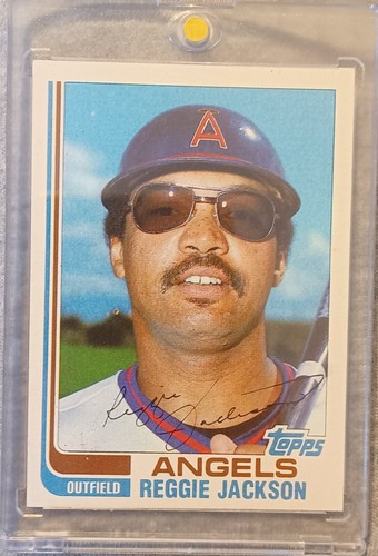 1982 Topps Traded Set-Break Reggie Jackson Near Mint/Mint Must Grade ...
