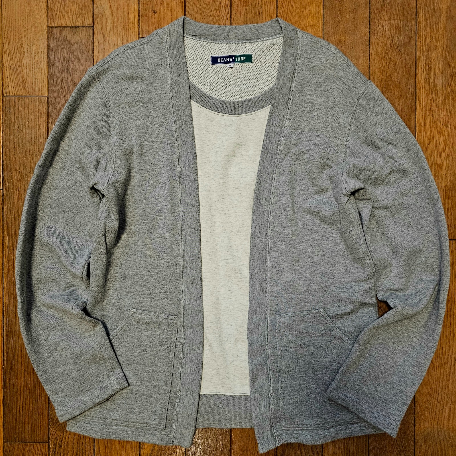 RARE BEAMS Plus x Tube Made in Japan Loopback Sweatsh… - Gem