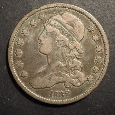 1832 ** SILVER CAPPED BUST QUARTER ** NICE ** - FREE SHIPPING! C1571 | eBay