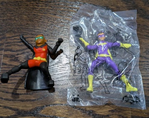 Burger King DC Comics Bat Wheels Batman Robin Action Figures Toys ...