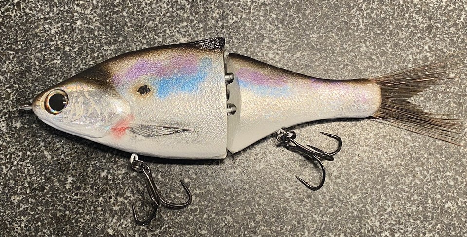 Texas Swimbaits Shad Chop Shad Glide Swim Bait Hinkle Pizz UFO | eBay