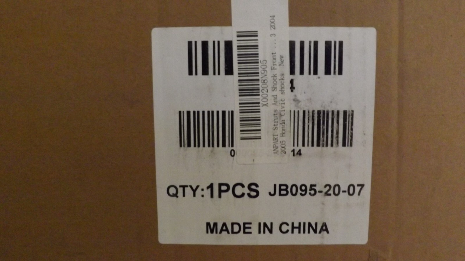 ECCPP JB095-20-07 Complete Struts, Left & Right 065323JB 065324JB | eBay