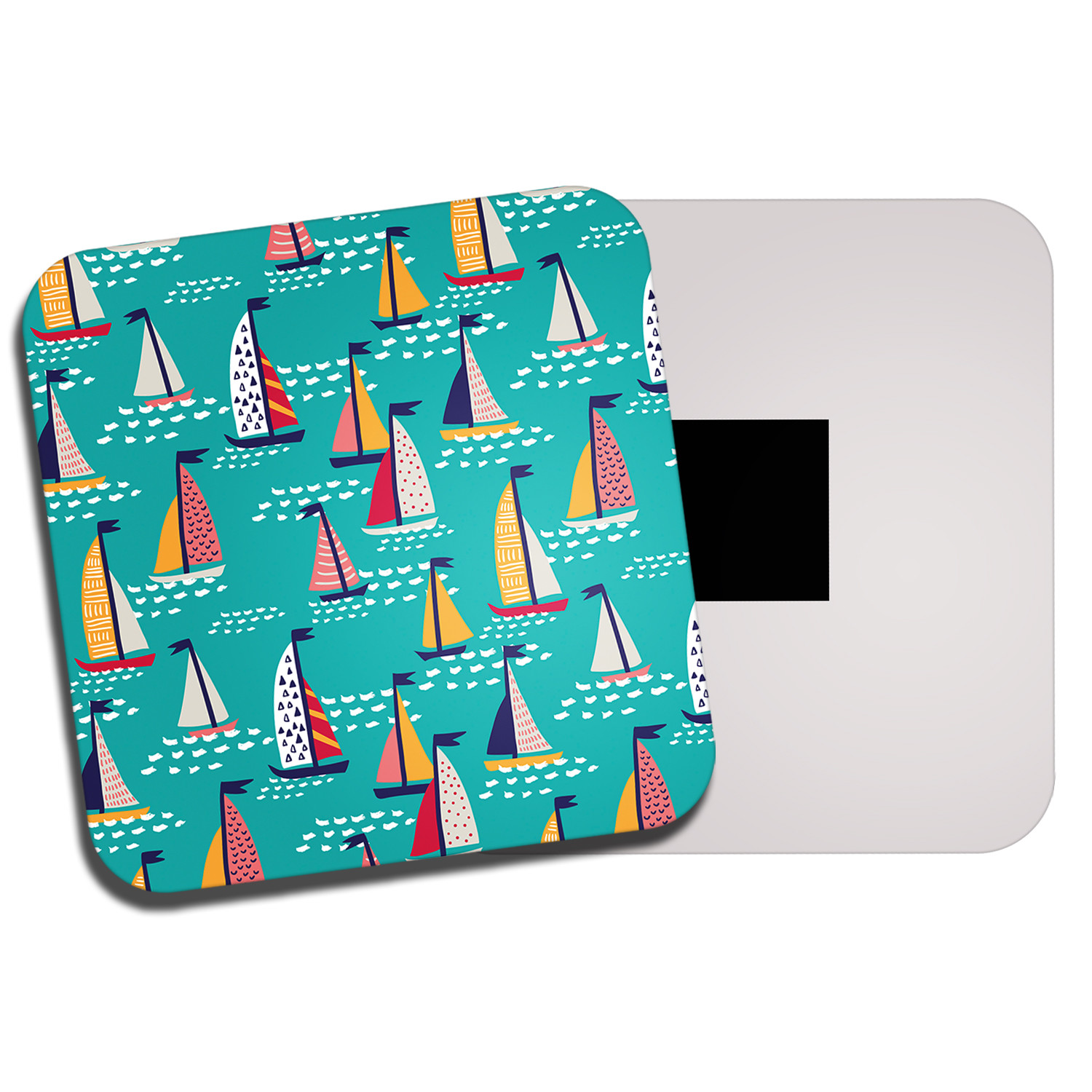 Sailing Ships Fridge Magnet - Boats Boating Sea Ocean Yacht Nautical ...