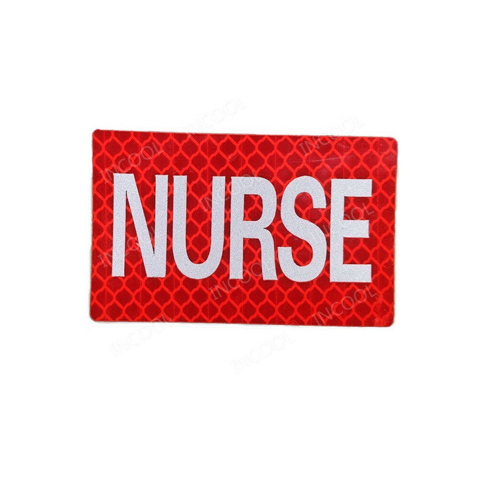 Reflective First Aid DOCTOR NURSE Med Patch IR Emergency Rescue ...