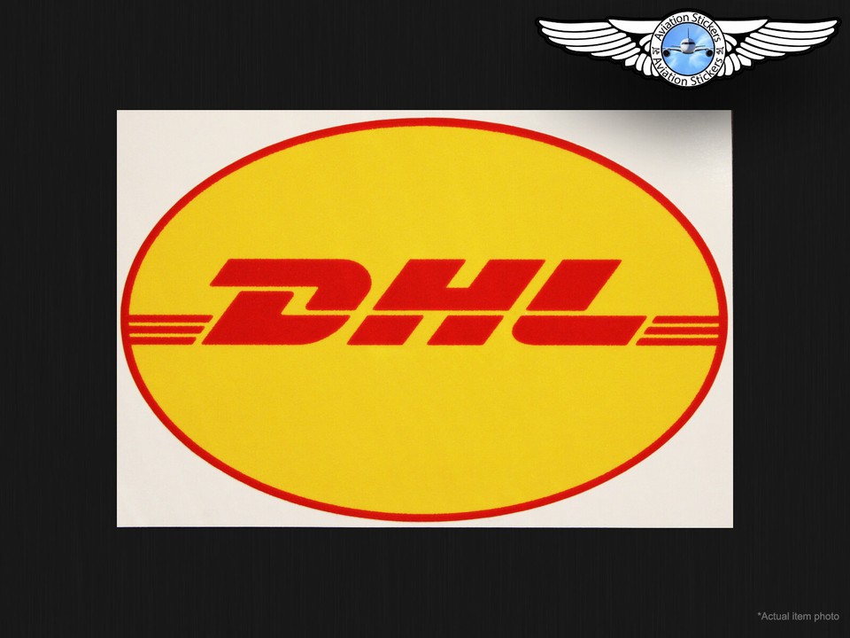 DHL LOGO OVAL DECAL / STICKER | eBay