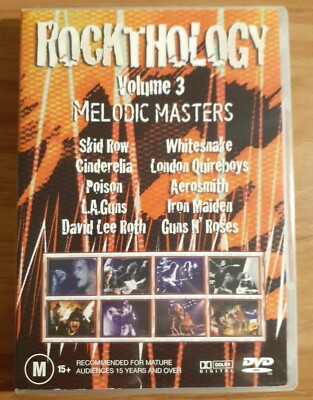 Rockthology 03 - Melodic Metal Masters (DVD, 0) 9318500014337 | eBay ...