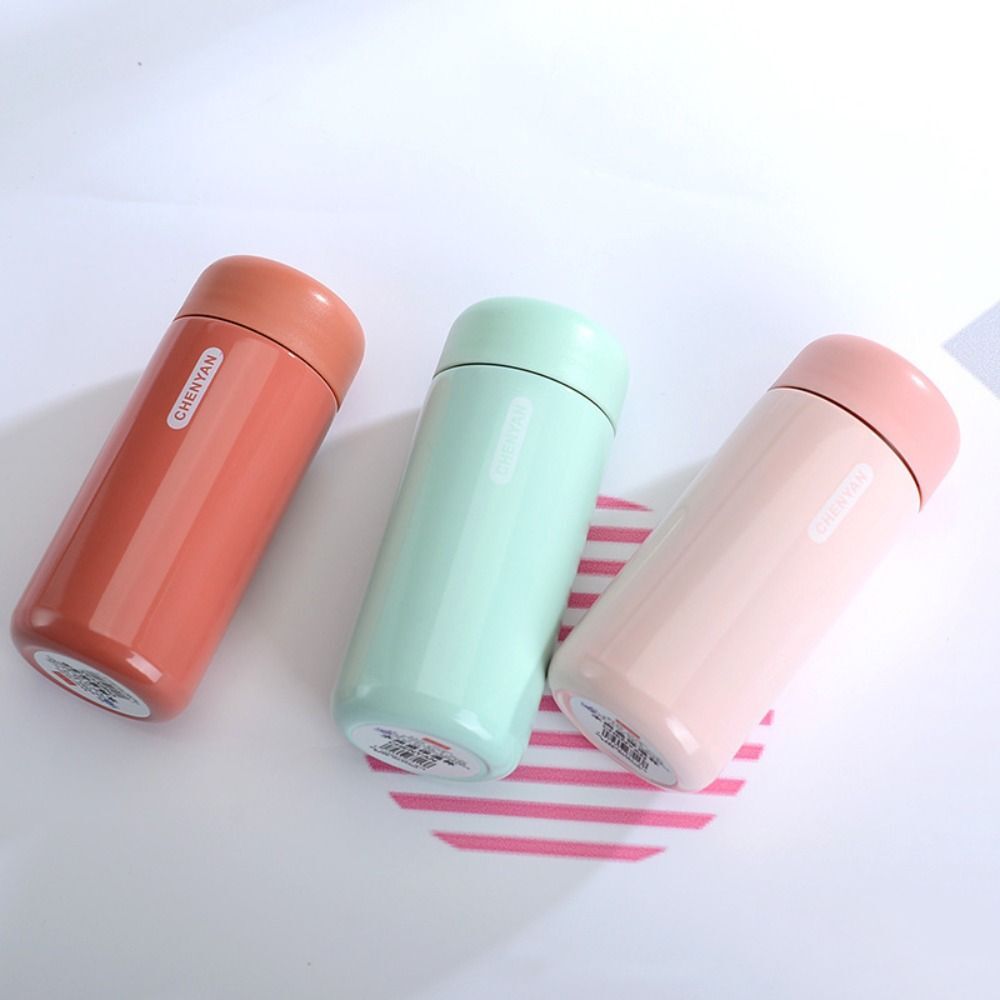 150/200ML Pocket Mini Thermos Cup Hot Water Bottle Stainless Steel ...