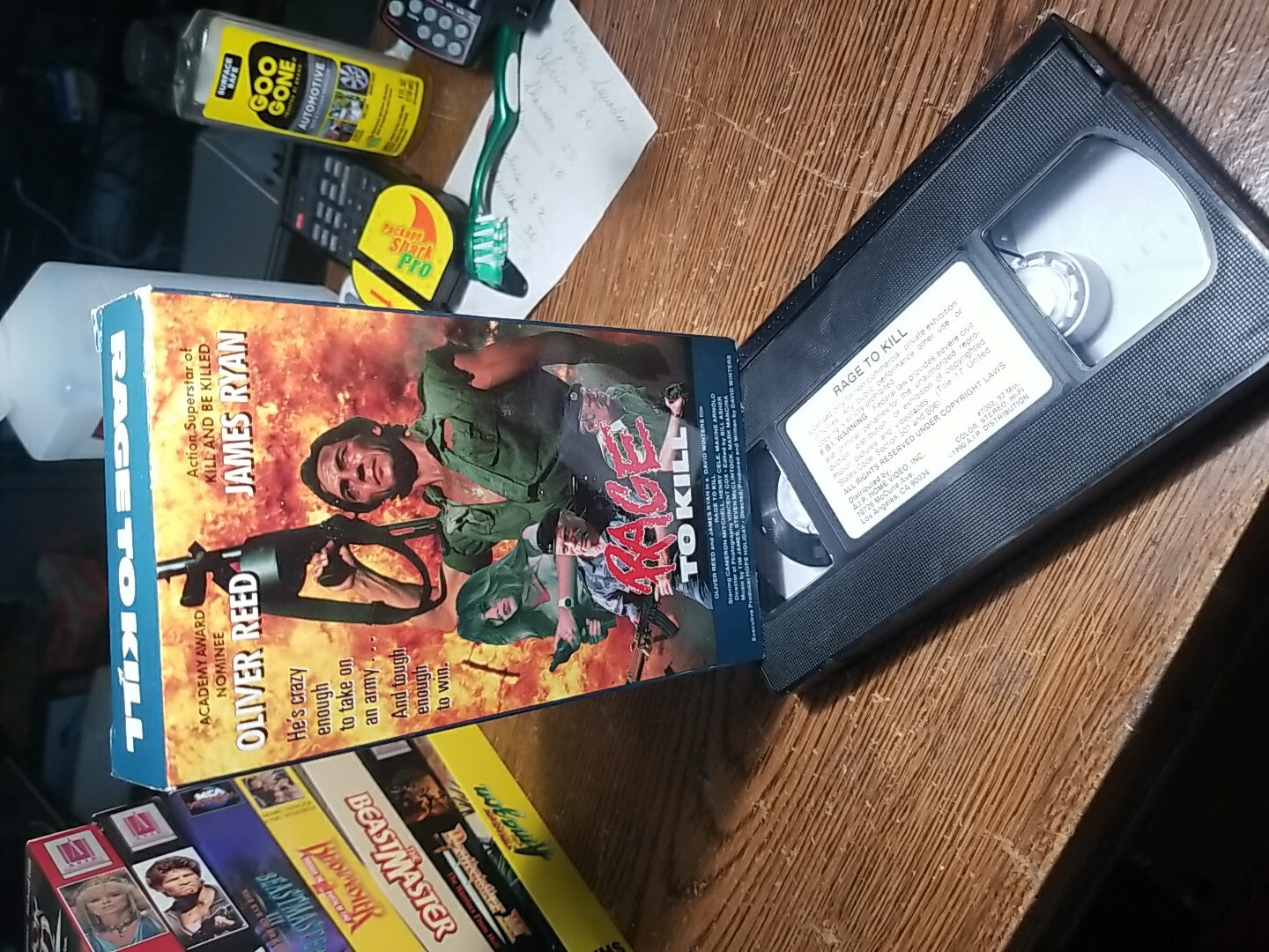Rage to Kill VHS 1988 AIP Home Video Vintage Action Film 52749700239 | eBay
