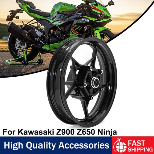 17"x3.5" Gloss Black Front Wheel Rim For Kawasaki Z900 Z650 Ninja 650 ...