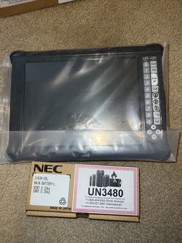 NEC Graphic Order Terminal S1636-01A Unit Only W/ Battery Brand New | eBay