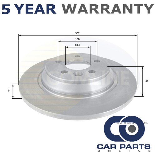 Brake Disc Rear CPO Fits Volvo V60 V70 S60 XC70 S80 #2 31471746 ...