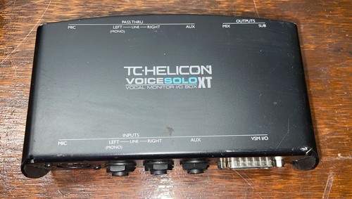 TC Helicon Voice Solo XT Vocal Monitor I/O Box #2 USED | eBay