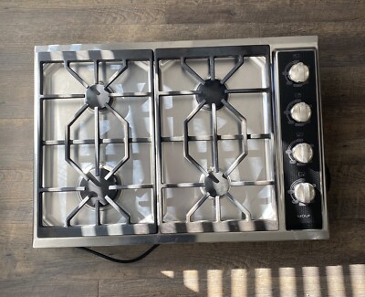 Wolf 30 inch 4-Burner Gas Cooktop - Model CT30G/S | eBay