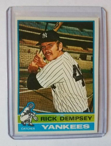 1976 Topps #272 Rick Dempsey Yankees | eBay