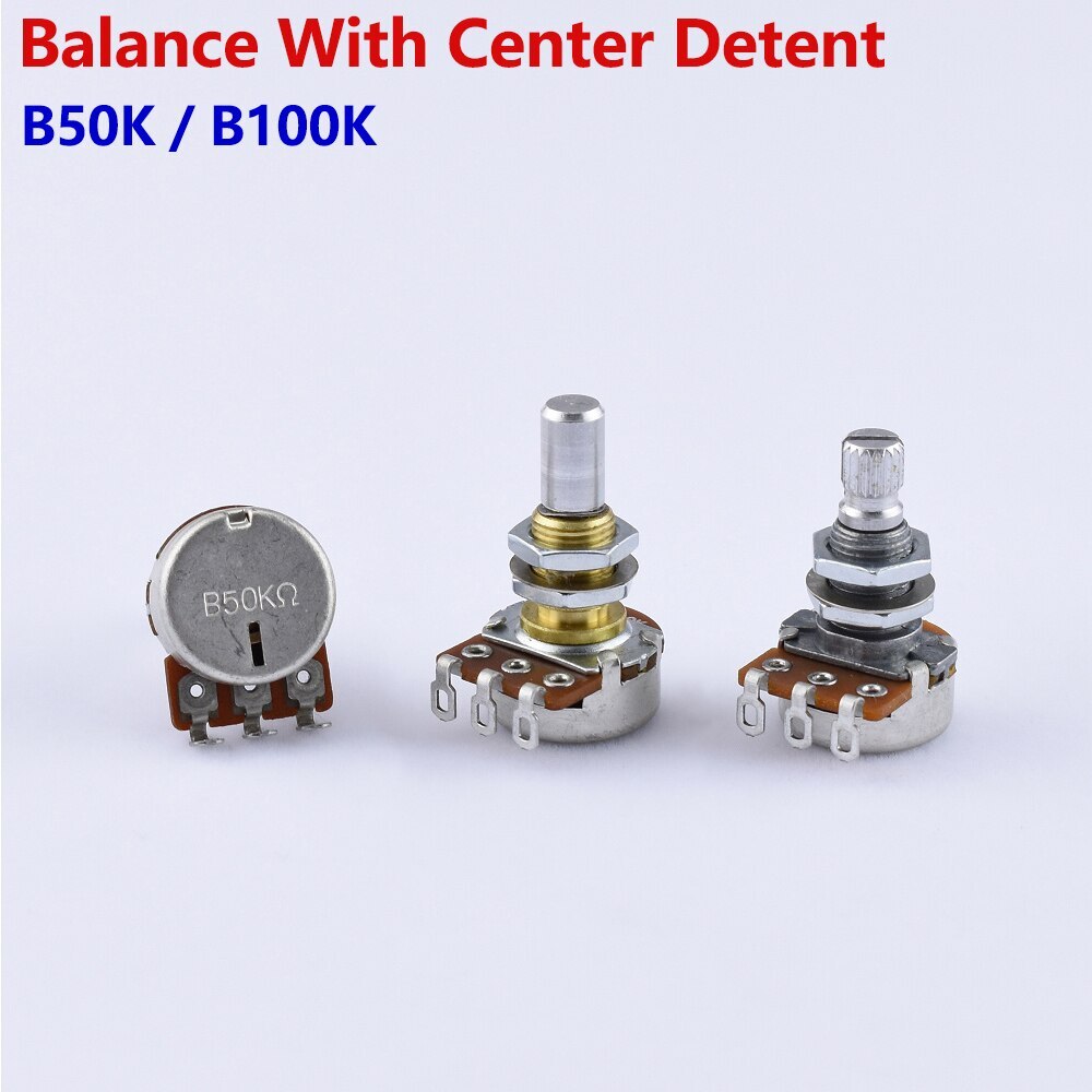 Original Alpha B50K/B100KPotentiometer(POT) With Center Detent For ...
