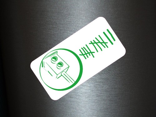 1 x Aufkleber Blitzer Strichliste Abschussliste Sticker Tuning Fun Gag ...