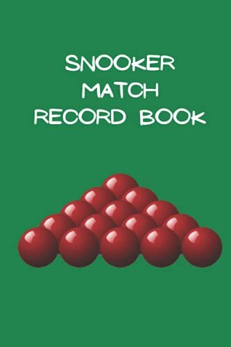 My Snooker Match Record Book, Cook, Stephen | eBay