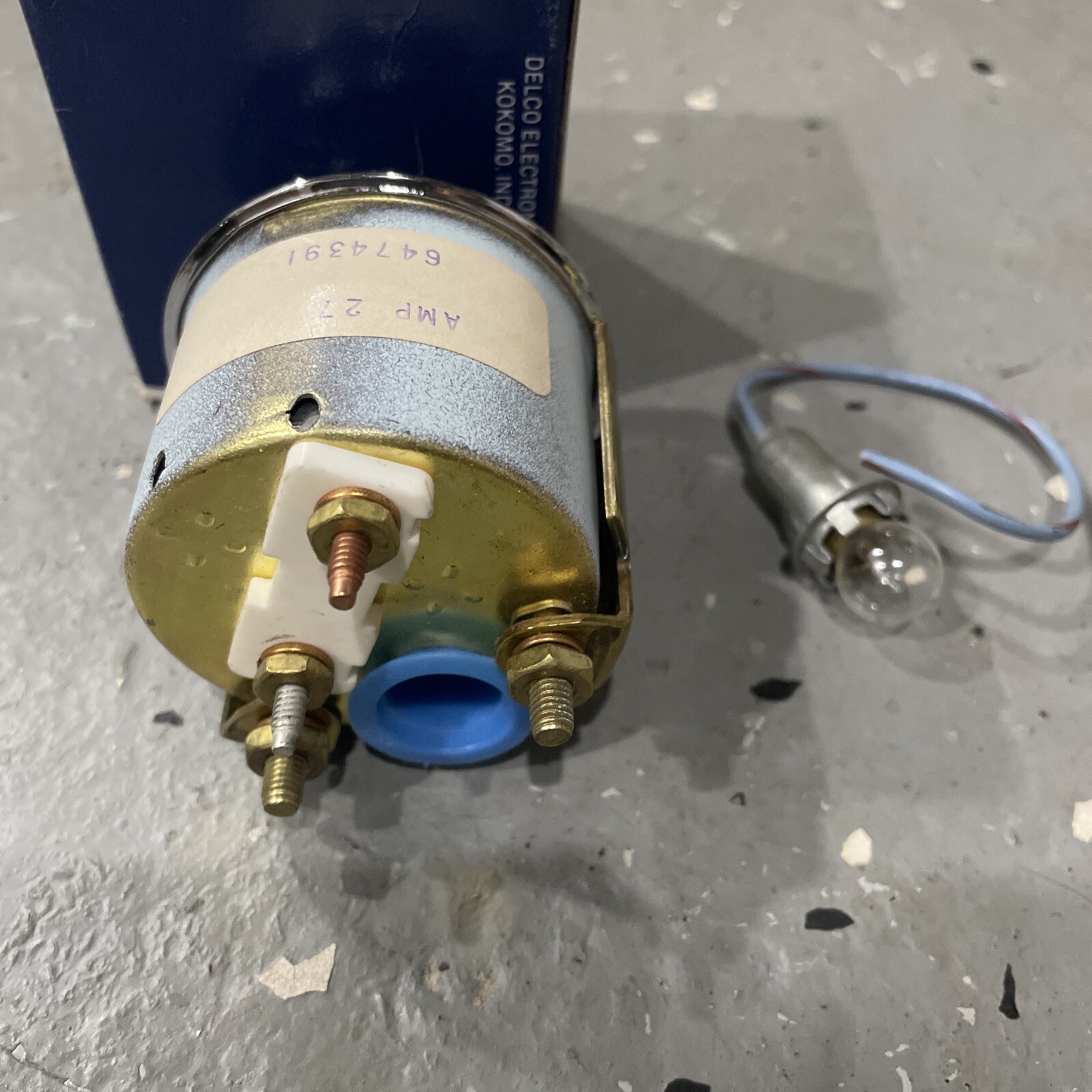 Vintage GM Ac Delco Amp Meter Amperage Gauge Nos New | eBay