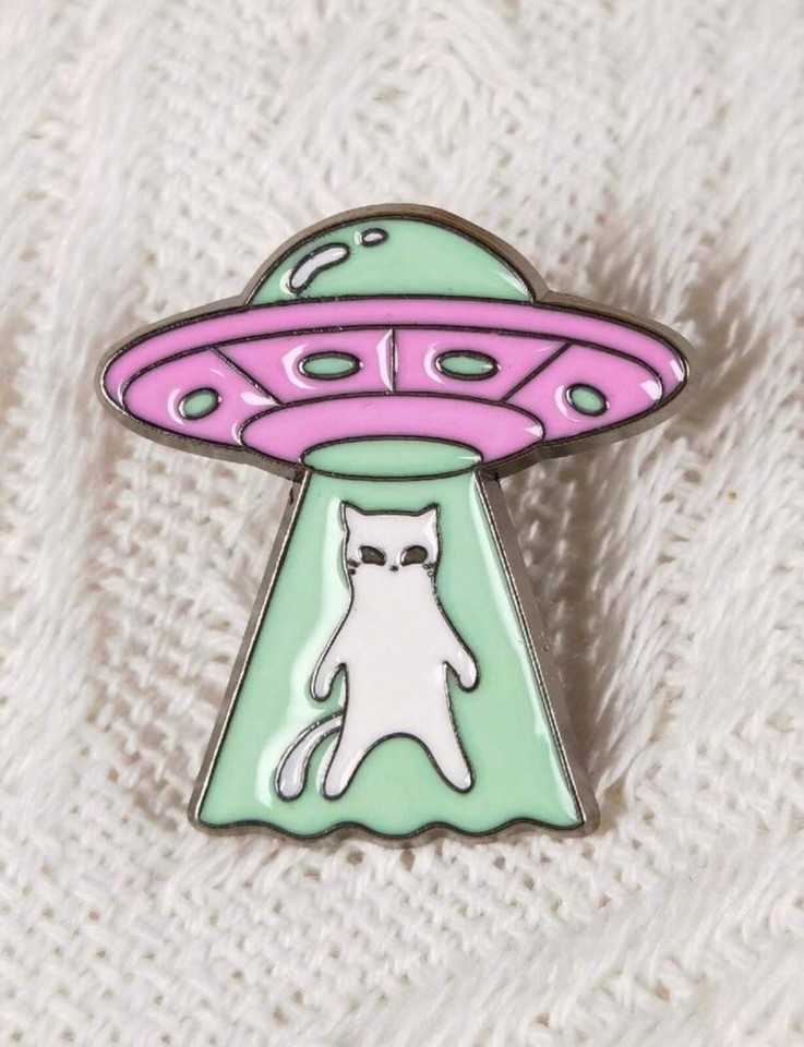 Cat Alien Pins 5 Piece | eBay