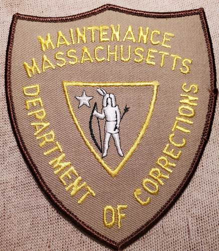 MA Massachusetts Department of Corrections Maintenance Patch | eBay