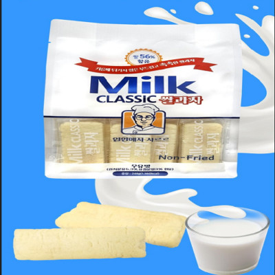 Milk Classic Rice Cake 240 g Soft and moist milk rice cakes, not fried ...