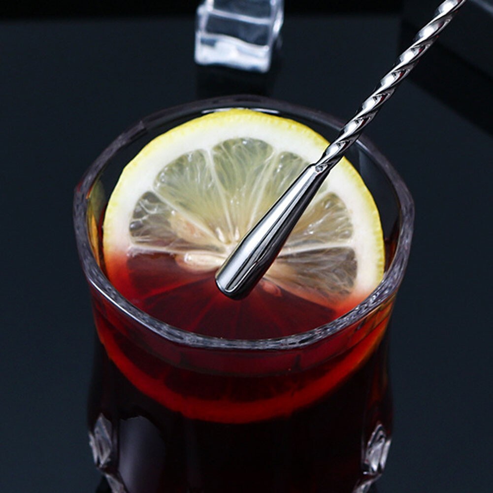 Stainless Steel Cocktail Stirrers Set of 2 for Home or Professional Use ...