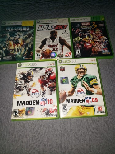 5 XBOX 360 Games FREE SHIPPING | eBay